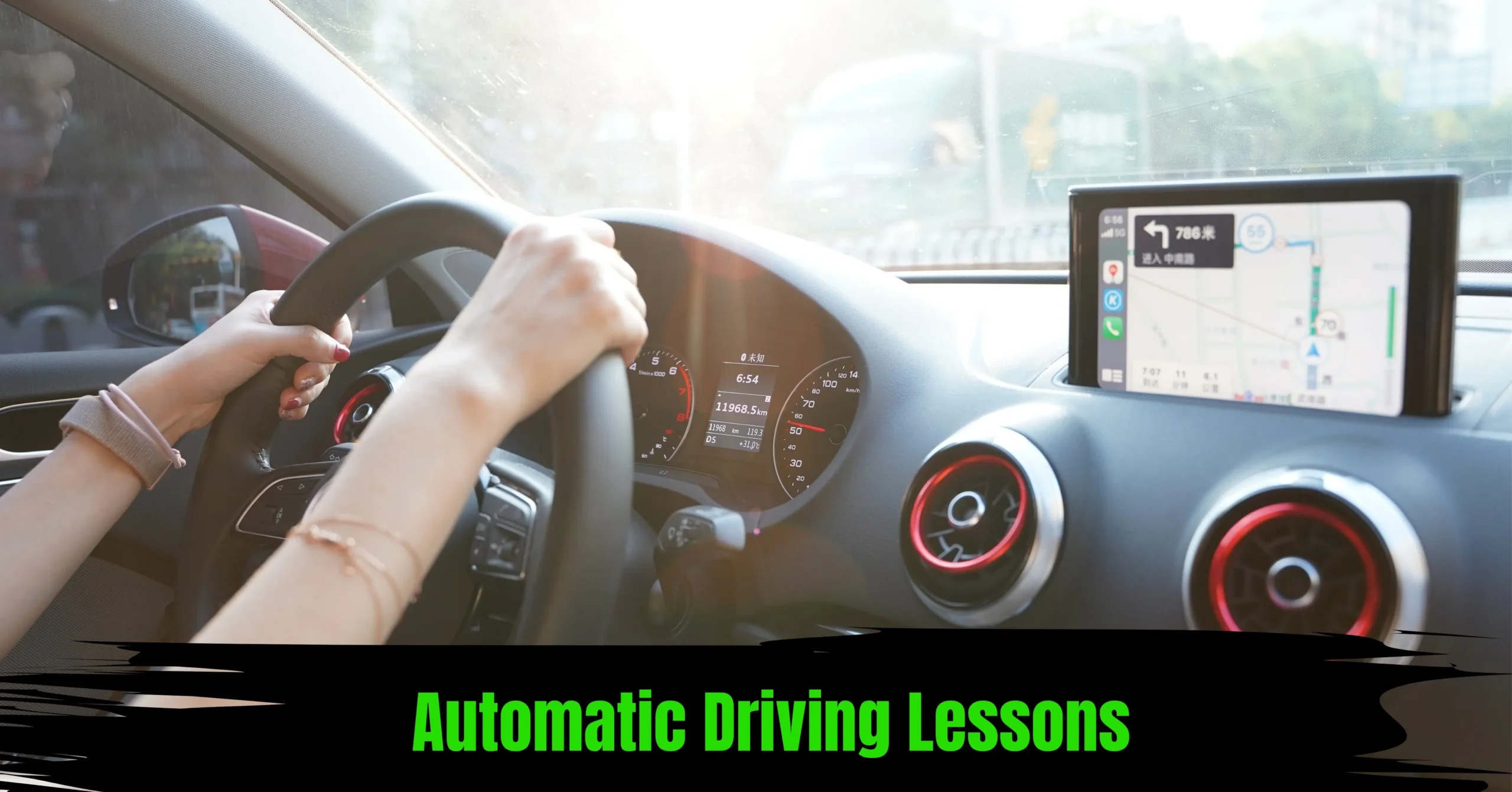 Automatic Driving Lessons I Female Driving Instructor I